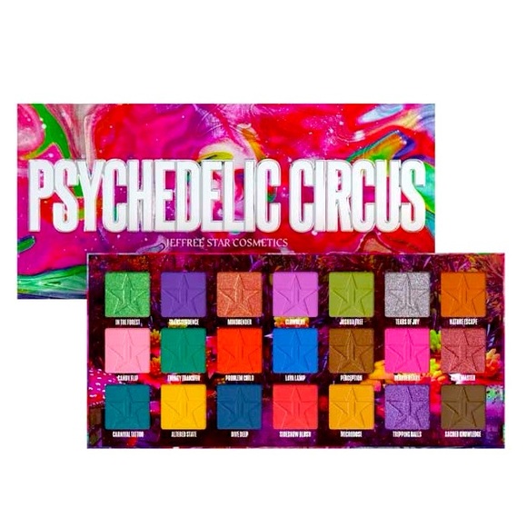Jeffree Star | Makeup | Jeffree Star Cosmetics Psychedelic Circus ...
